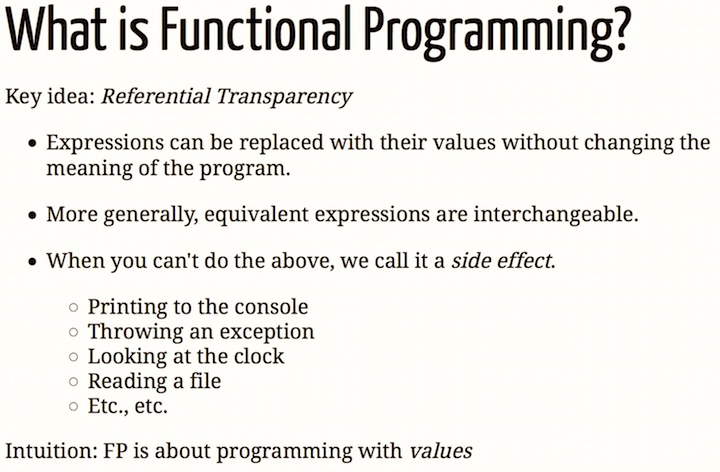 What Is Functional Programming Alvinalexander