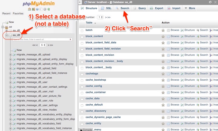 Sql Show All Tables In Database Elcho Table